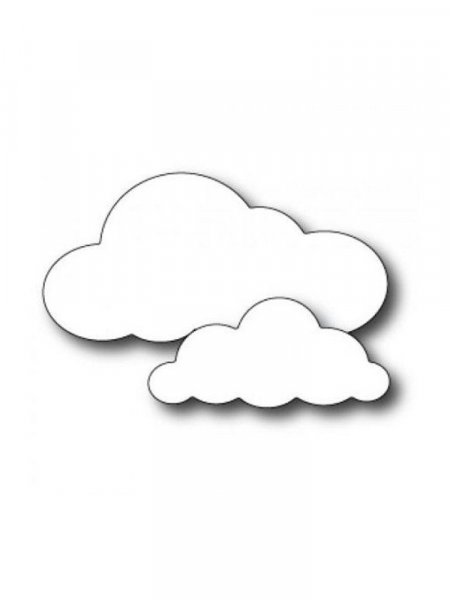 Free printable Cloud stencils and templates