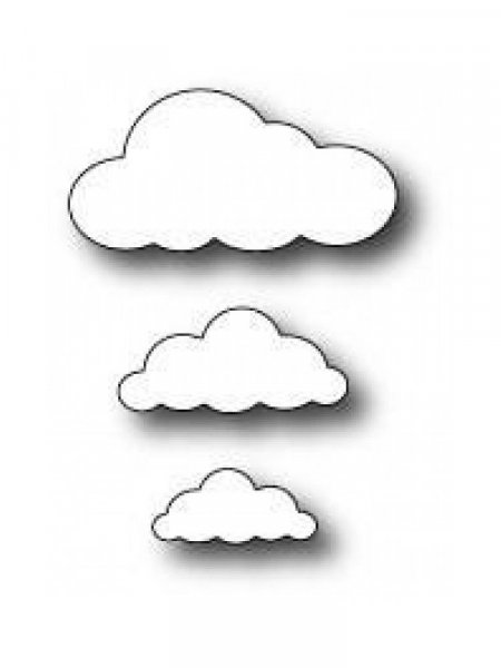 Free printable Cloud stencils and templates