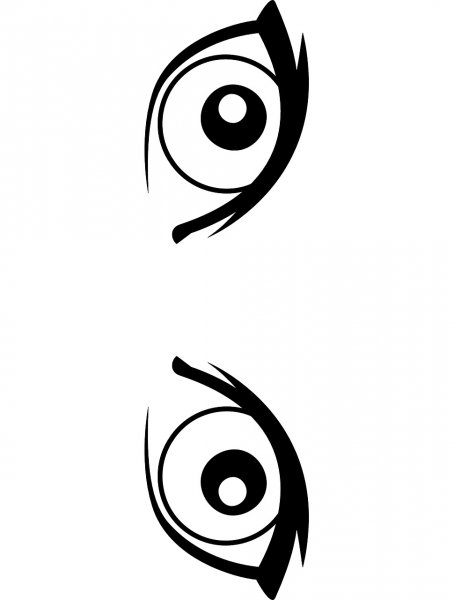 Free Printable Eye Stencils and Templates