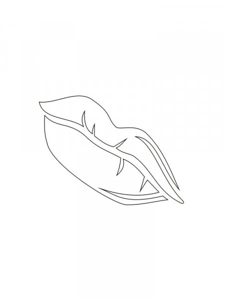 Free Printable Lip Stencils and Templates