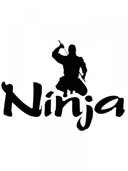 Printable Ninja Stencils Free for Crafts and Creative Projects