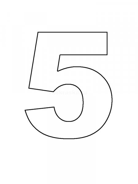 Free Printable Number Stencils and Templates