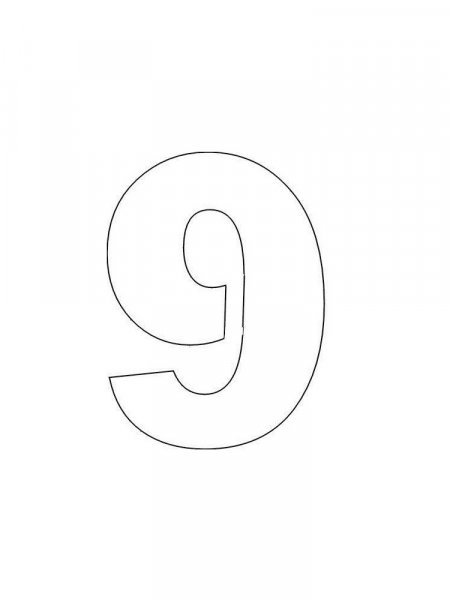 Free Printable Number Stencils and Templates