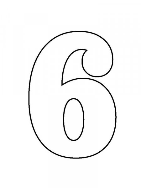 Free Printable Number Stencils and Templates