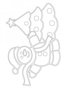 Snowman Stencils – Free Printable Snowman Templates