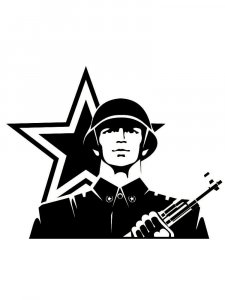 Soldier Stencils – Free Printable Soldier Templates