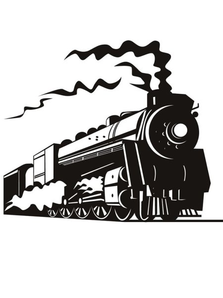 Free Printable Train Templates – Engine & Carriages to Cut Out