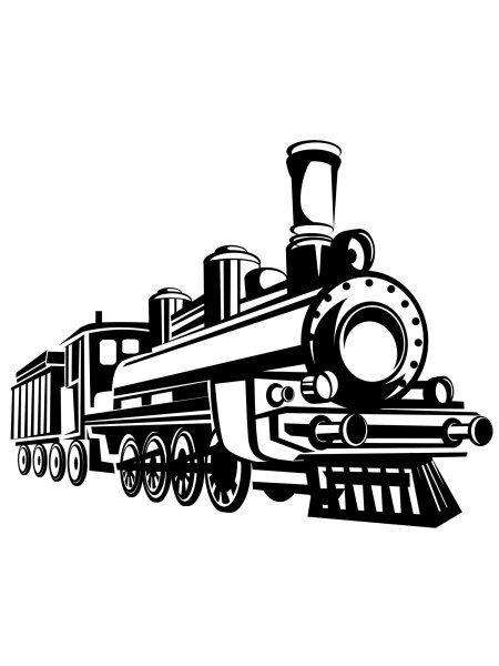 Free Printable Train Templates – Engine & Carriages to Cut Out