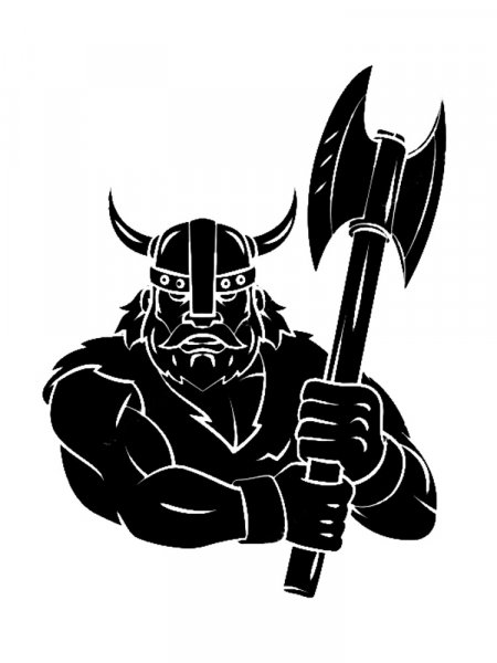 Viking Stencils – Free Printable Viking Templates