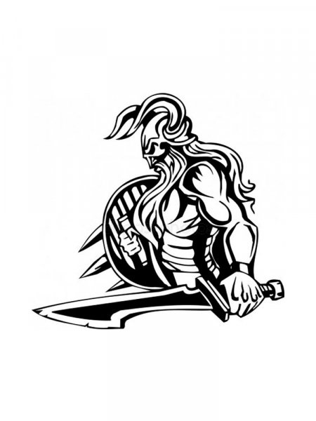Viking Stencils – Free Printable Viking Templates